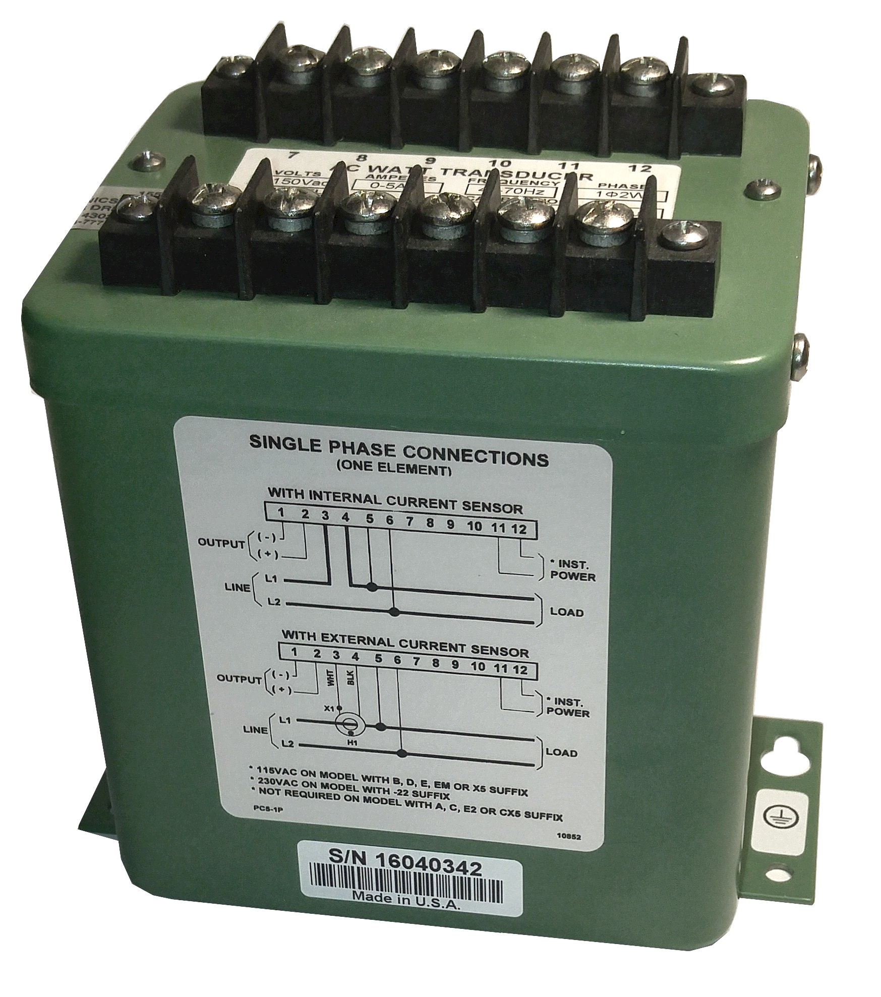 Watt-Var Transducers